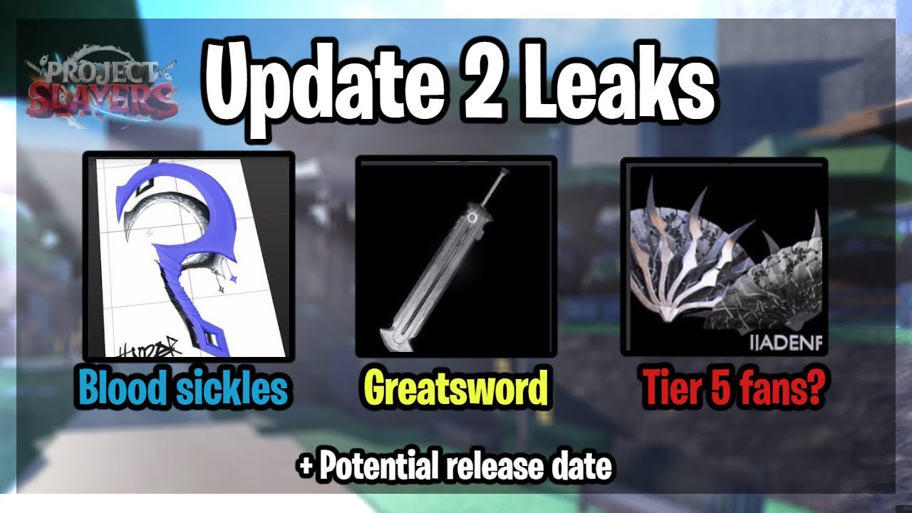 Update 2 Leaks (Gyutaro BDA, Love breathing) | Project Slayers - YouTube