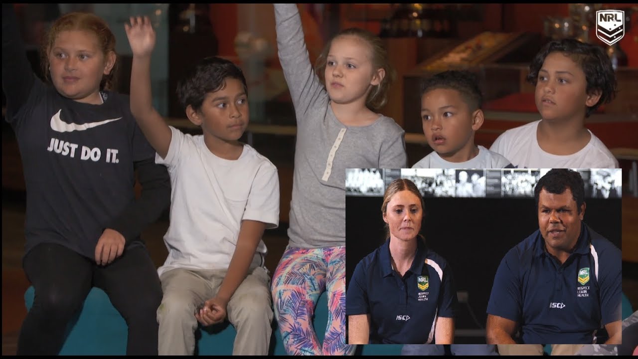 NRL Kids interview - Kick Back Chat Episode 1 - YouTube