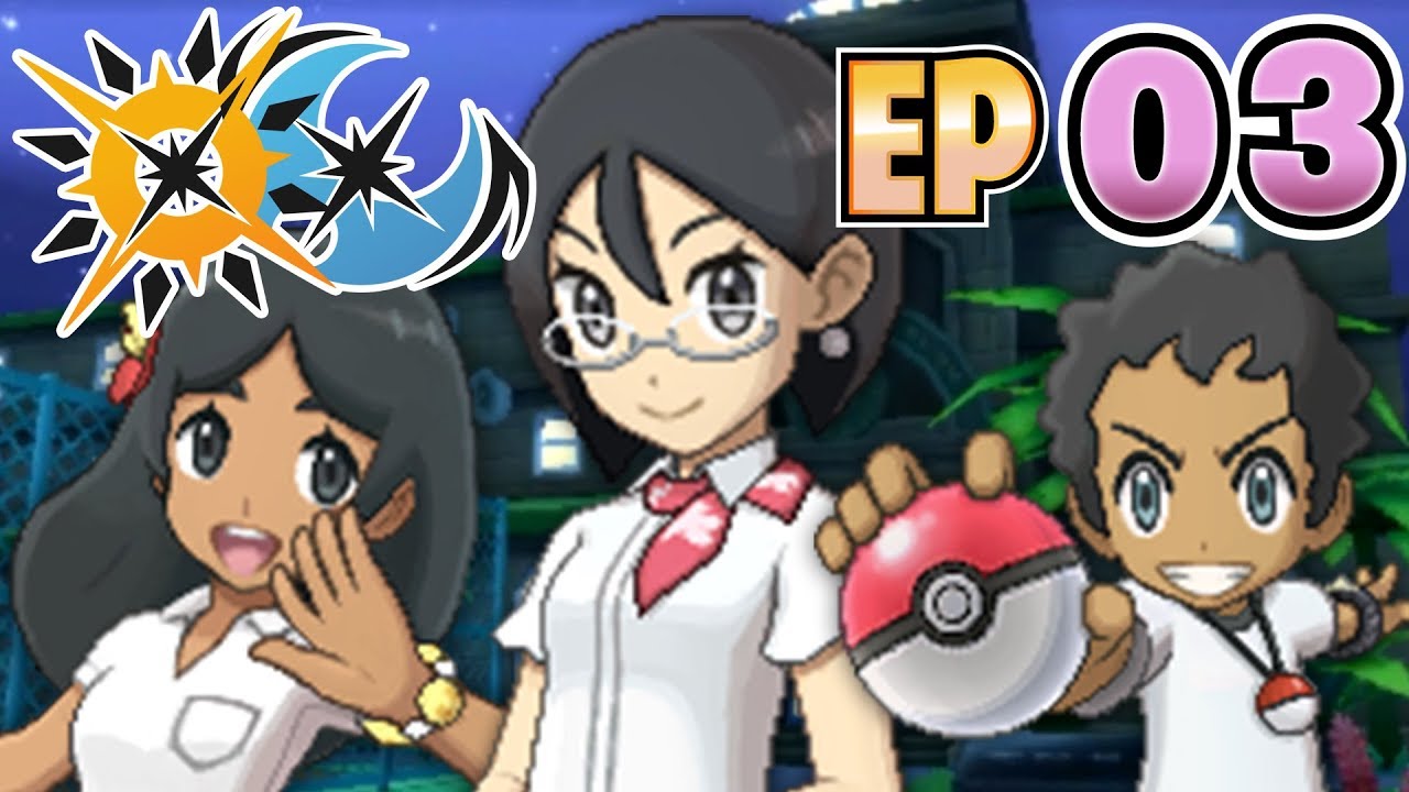 Let's Play Pokémon Ultra Sun & Ultra Moon - Part 3 - Trainers' School ...