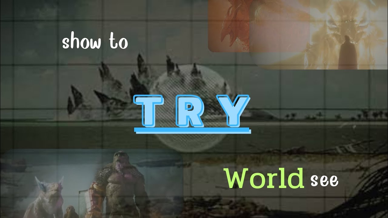 Monsterverse - Try (Patrick Brasca & Jay Chou) Music video - YouTube