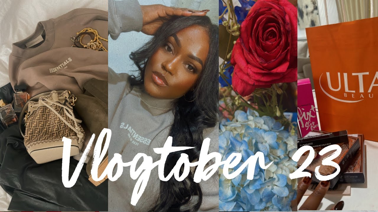 VLOGTOBER 23 | Ulta Haul, NYC Influencer Holiday Event, GRWM + More ...