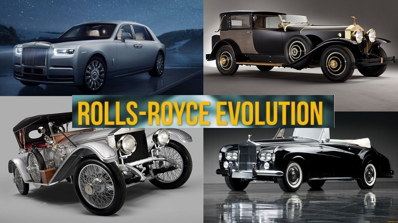 Rolls Royce Evolution 1904 To 2022 - YouTube