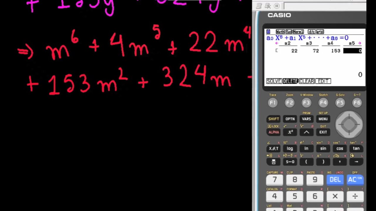 nth order Linear Homogeneous DE with Constant Coefficients (PRACTICE ...
