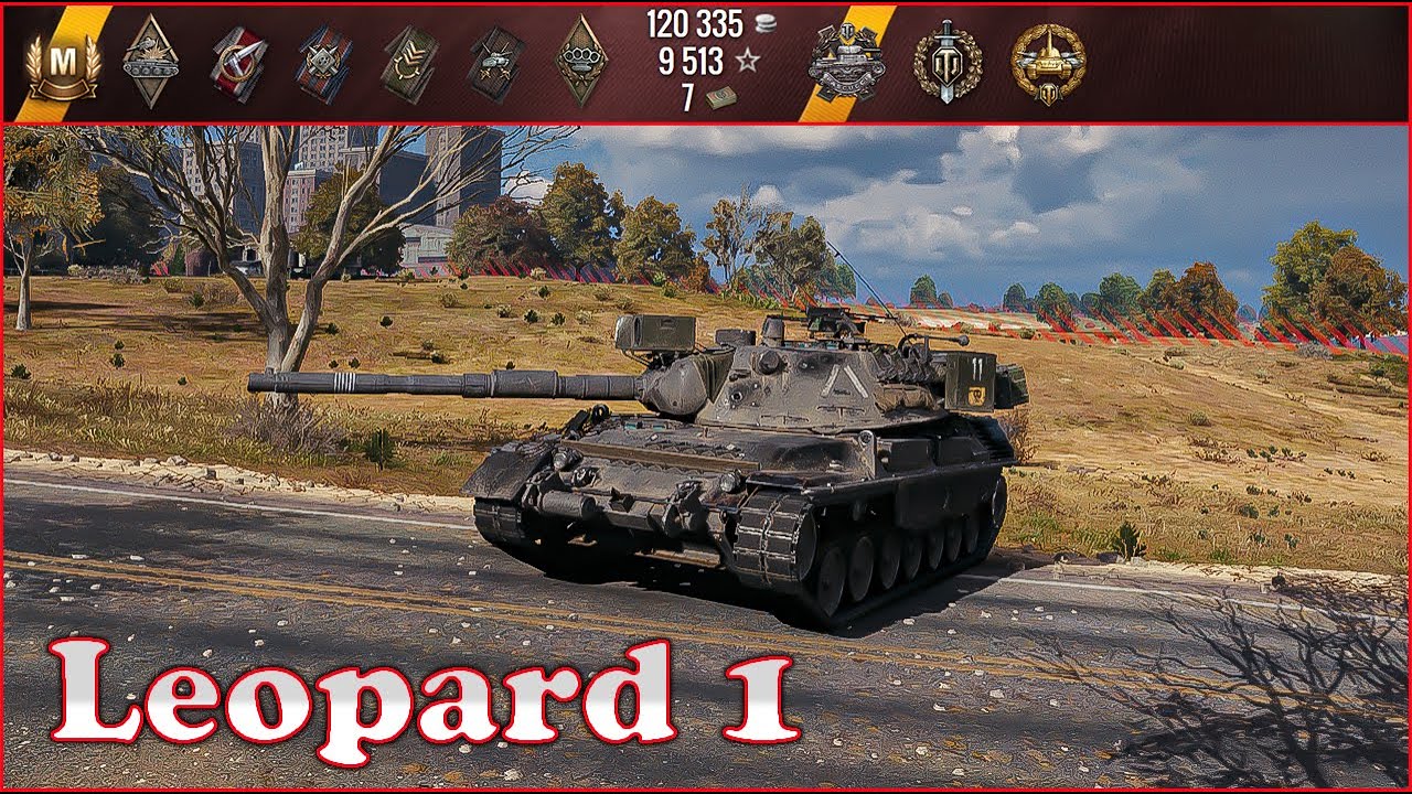 Leopard 1 - World of Tanks UZ Gaming - YouTube