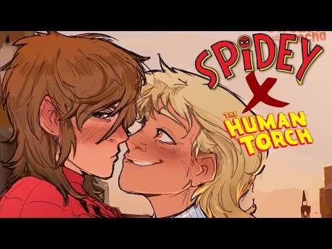 Human Torch Teasing Petra Parker | Spiderman comic dub