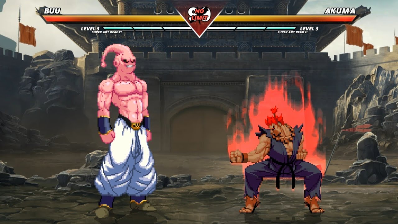 BUU vs AKUMA - The most epic fight you've ever seen - YouTube