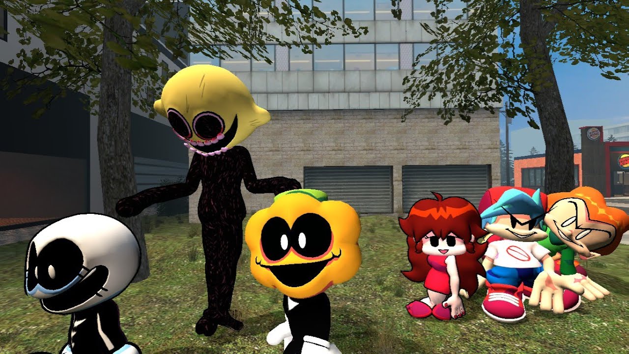 FNF GMOD | Skid and Pump Get Captured! - YouTube