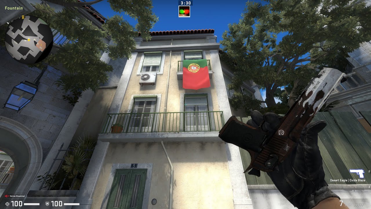 CSGO Desert Eagle Oxide Blaze Field Tested - YouTube