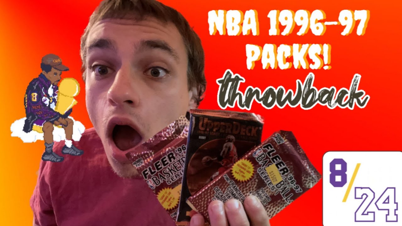 Throwback Thursday! Old School 1996-97 NBA Basketball Packs! - YouTube
