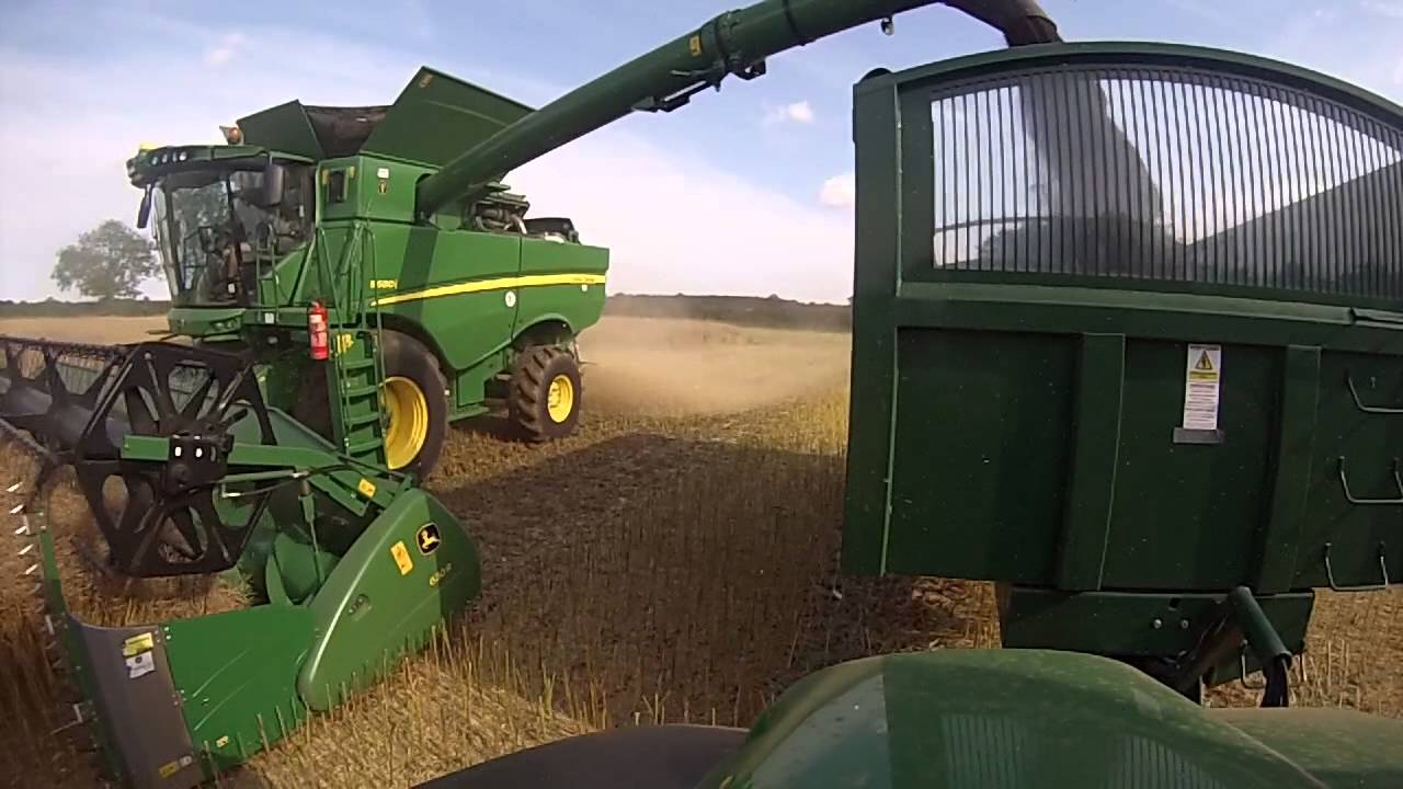 Harvest 2014 - Gawdy Hall Estates Ltd. - YouTube