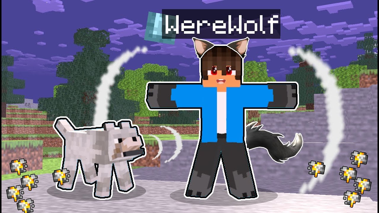 Playing As WEREWOLVES In Minecraft - YouTube