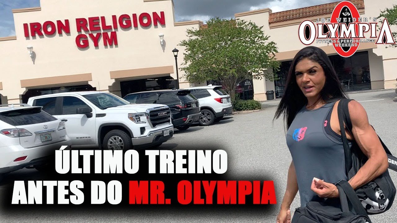 ULTIMO TREINO DE ISAMARA SANTOS ANTES DO MR OLYMPIA - UNDER LABZ - YouTube