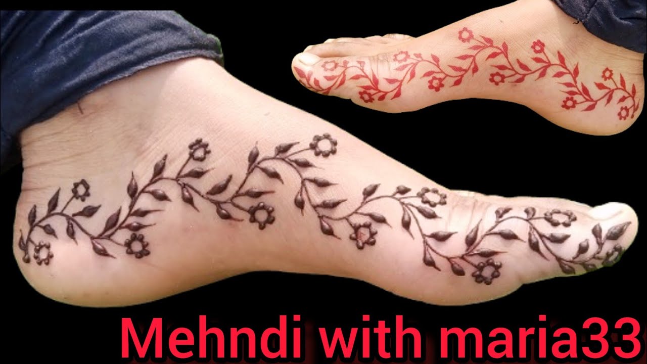 Foot Mehndi Design | Foot Mehndi Design bail | Foot Mehndi Design ...