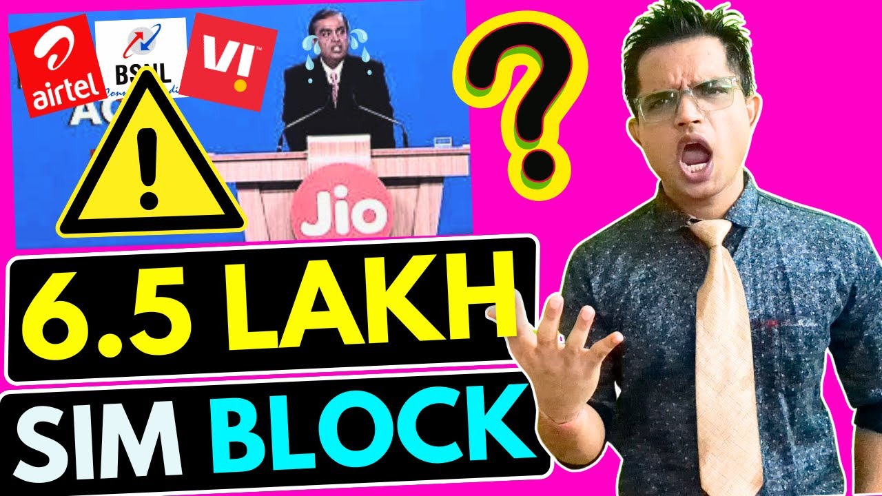 Govt Blocked 650000 SIM Cards | Govt Action On Fake Digital Arrest ...