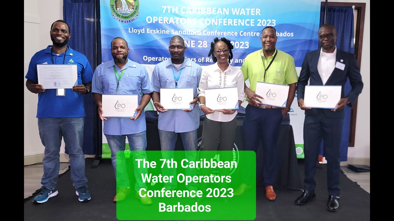 The Caribbean Water Operators Have Their Conference - YouTube