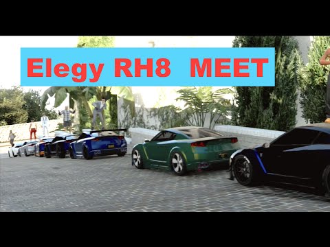 GTA 5 - Elegy RH8 Show/ Car Meet (PS3) GTA 5 Online - YouTube
