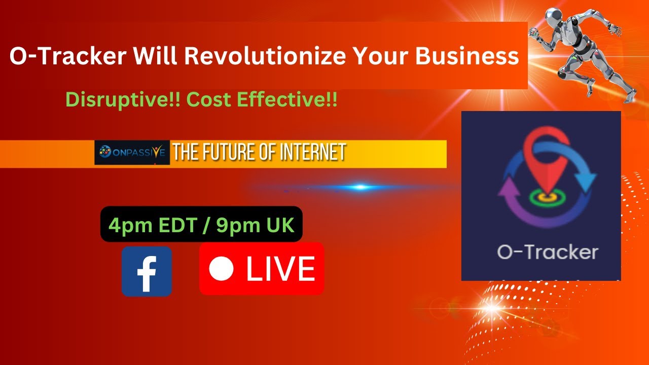 #ONPASSIVE - #ONPASSIVE - O-Tracker Will Revolutionize Your Business #otracker #oconnect - YouTube