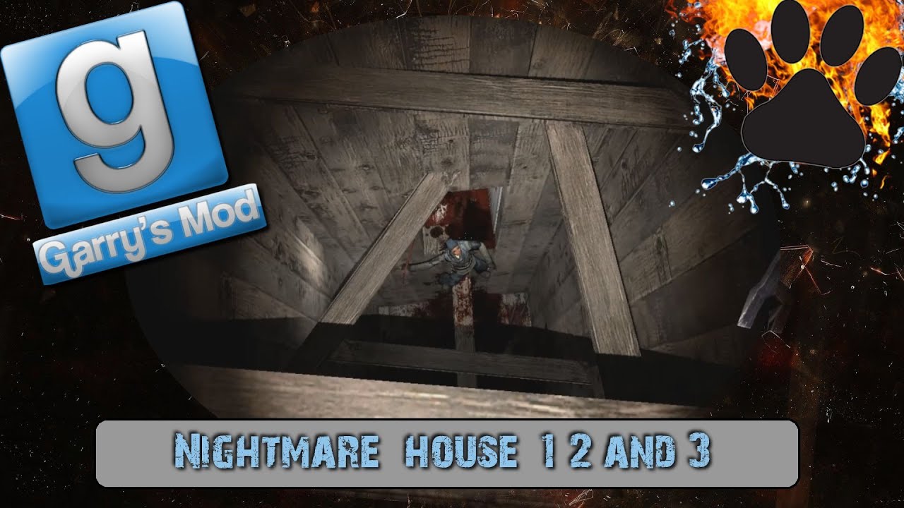 GMod - Nightmare house 1, 2, 3, and 4 - YouTube