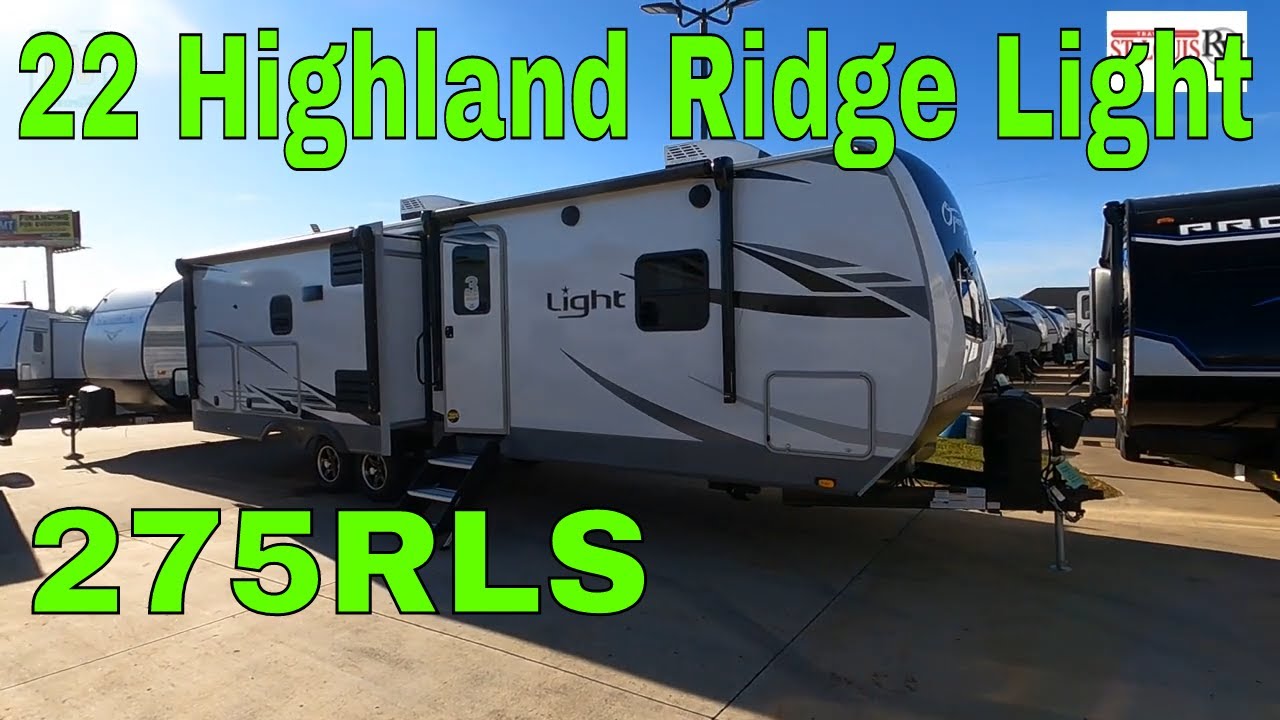 2022 Highland Ridge Light 275RLS Walk Through - YouTube