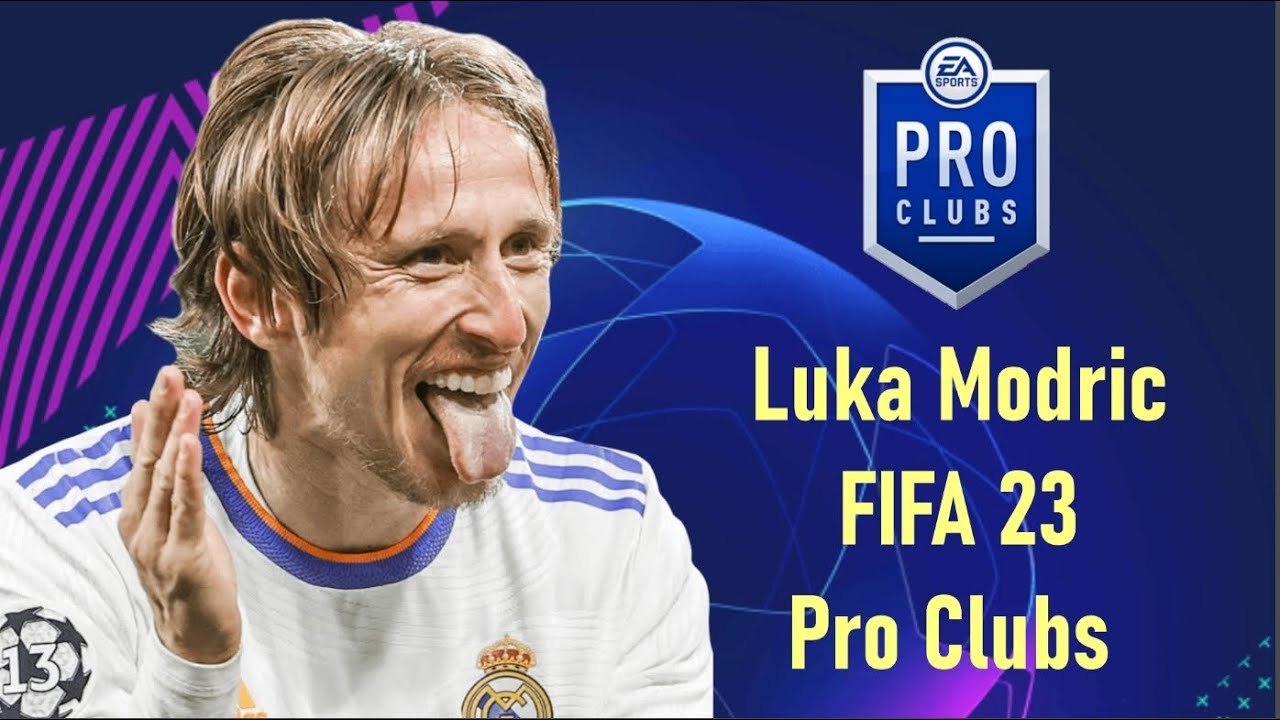 Luka Modric Pro Clubs Face Creation - FIFA 23 - YouTube