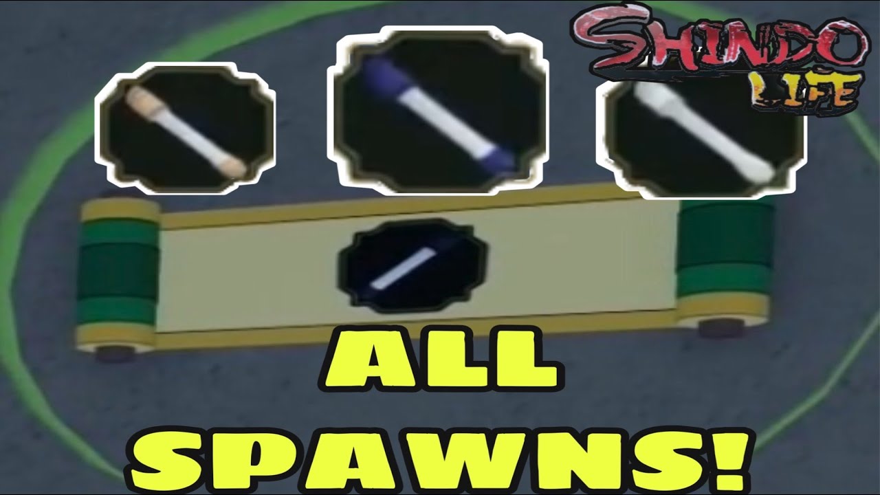 [500 SPIN CODE] ALL CHI BLADE/LIGHTSABERS SPAWN LOCATION! Shindo Life ...