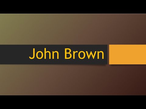 John Brown Notes - YouTube