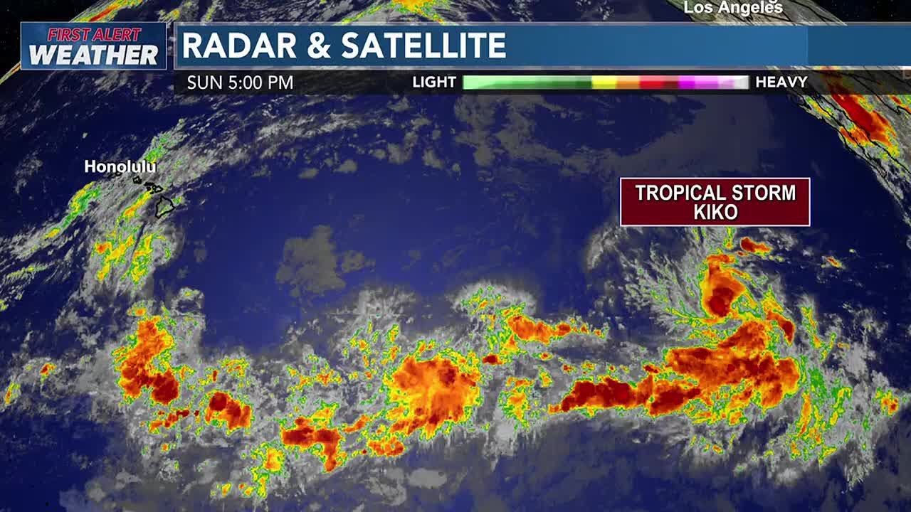 First Alert: Tropical Storm Kiko forms in Eastern Pacific - YouTube