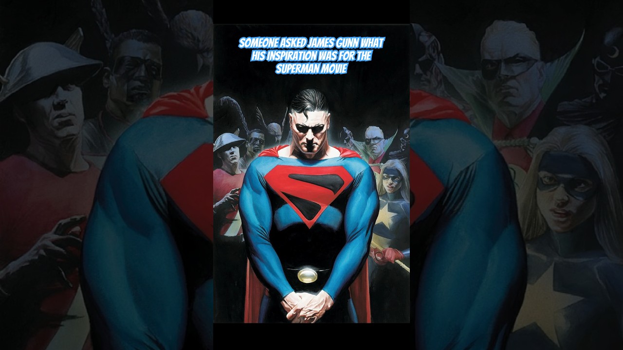 Superman Inspiration From James Gunn || #superman #supermanmovie # ...