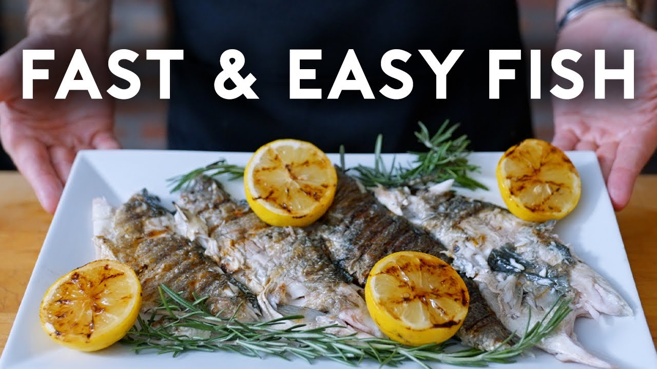 3 Easy Fish Recipes Ready in Under 20 min | Basics with Babish - YouTube