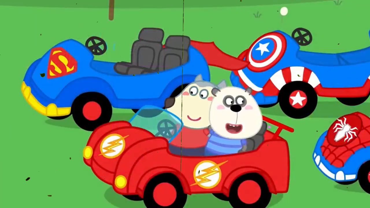 Baby Wolf Pretend Play Jobs With Mystery Room Police, Doctor ...