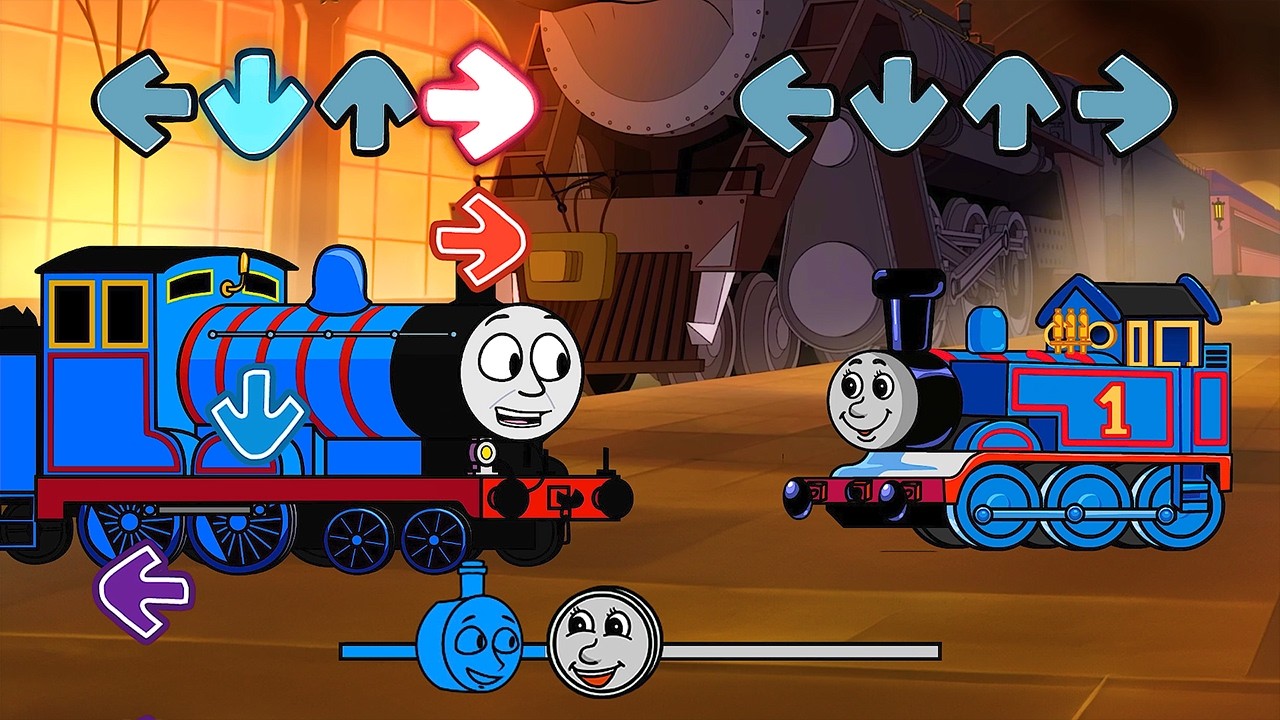 FNF Sodor Funkin VS MY Remastered Thomas Railway (D.O.O.G.) - Friday ...