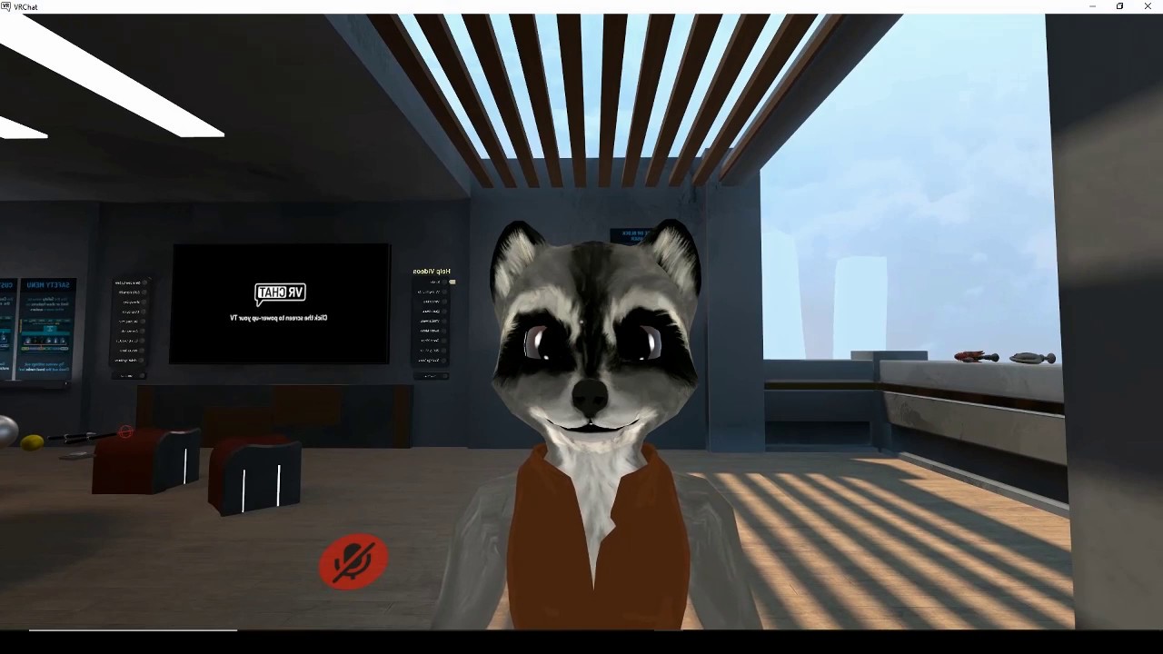 Raccoon goes Blep :P in VRChat - YouTube