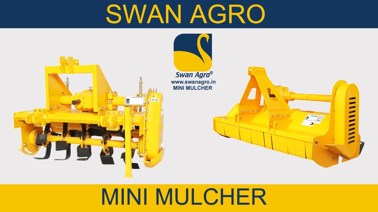 Mini Mulcher || Intergrass cutting in orange field mini mulcher at ...