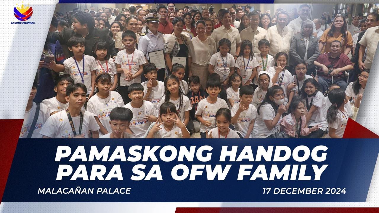 Pamaskong Handog Para sa OFW Family 12/17/2024 - YouTube