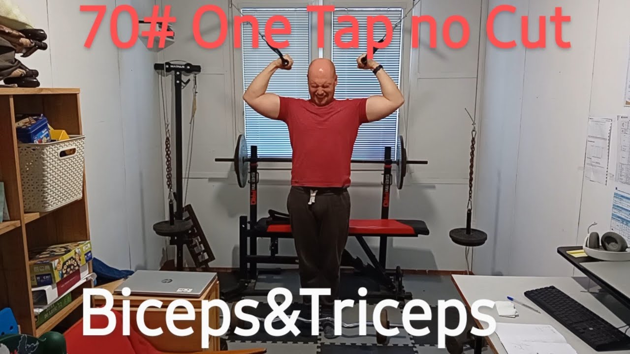 70# Biceps Triceps quick workout - YouTube