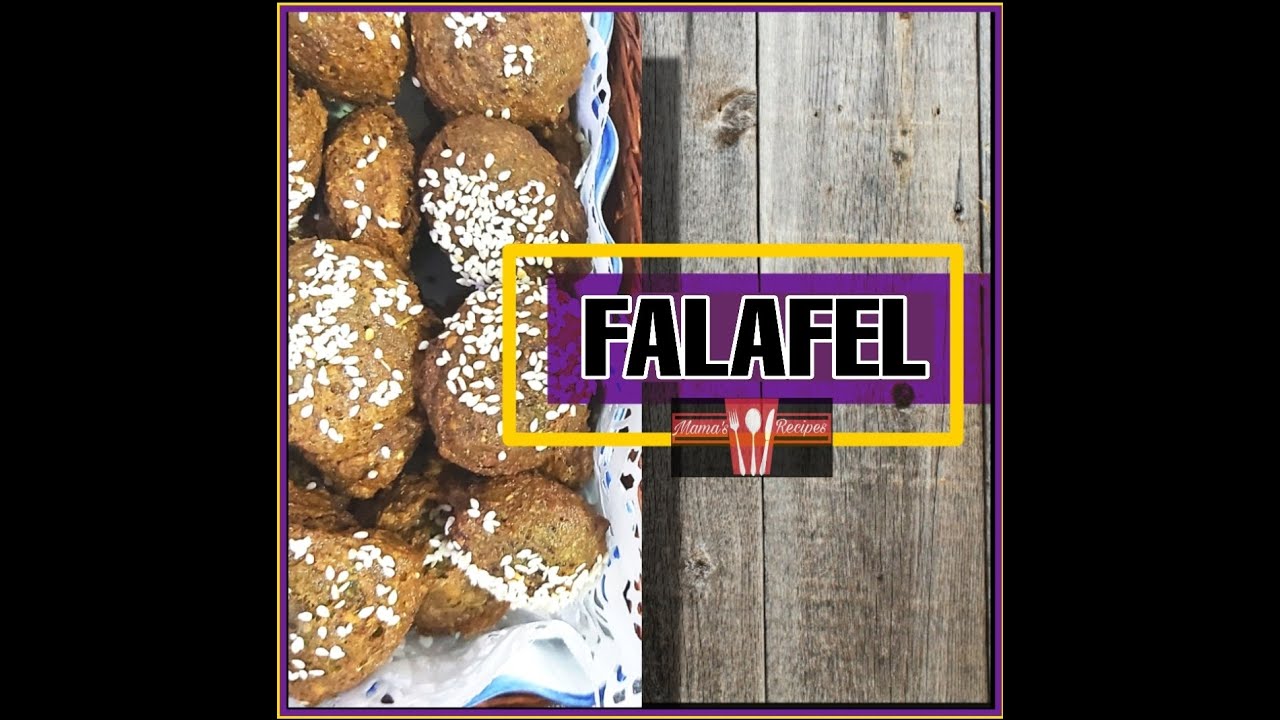 How to make Falafel |Falafel Recipe | Crispy Fried Falafel |Mama's ...