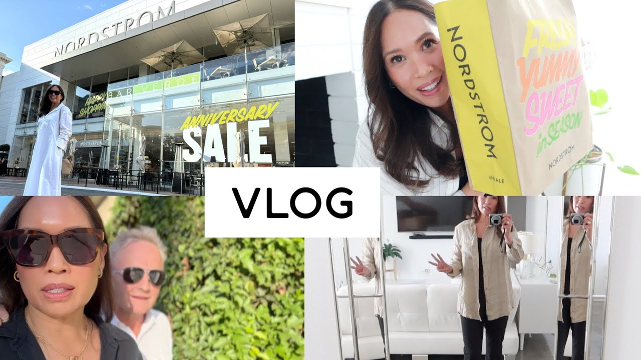 ️ VLOG ️ LA, NORDSTROM EVENT, SHOP w/ ME , TRY ON & HAUL ️ - YouTube