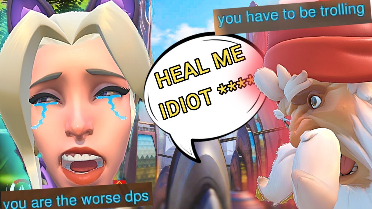 The DUMBEST Toxic Dps EVER | Overwatch 2 - YouTube