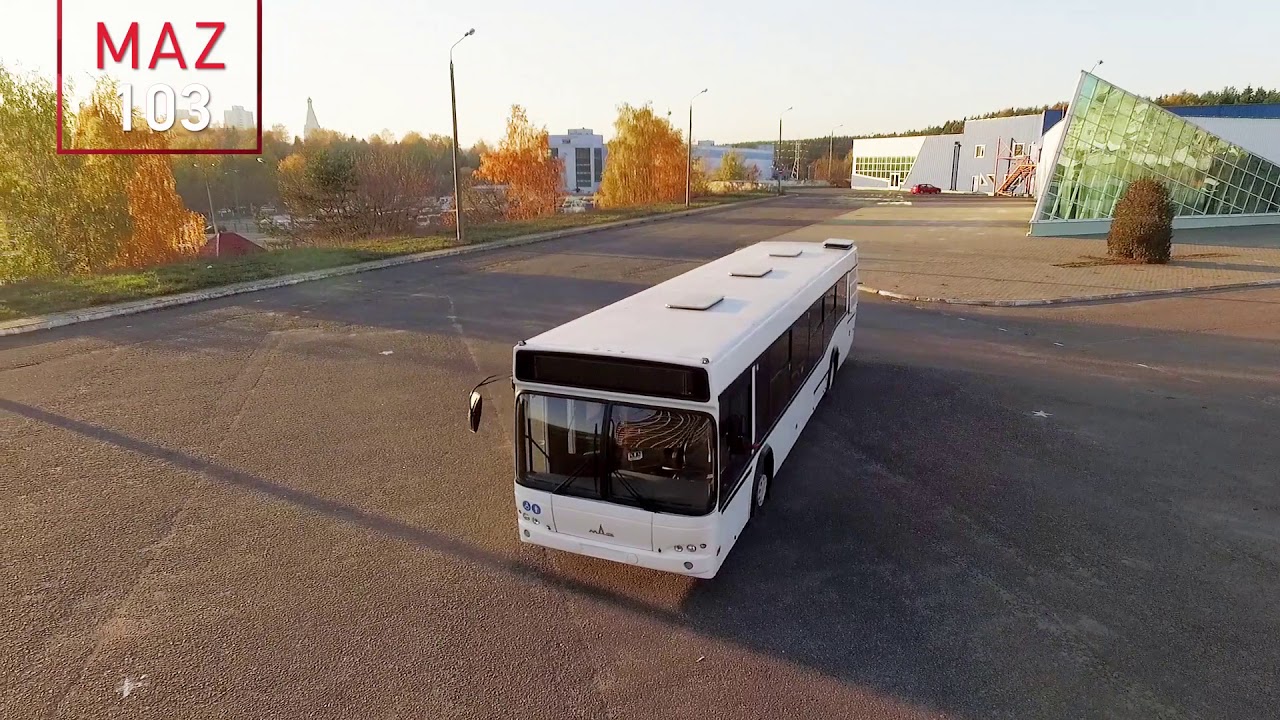 MAZ - BUS 103 - YouTube