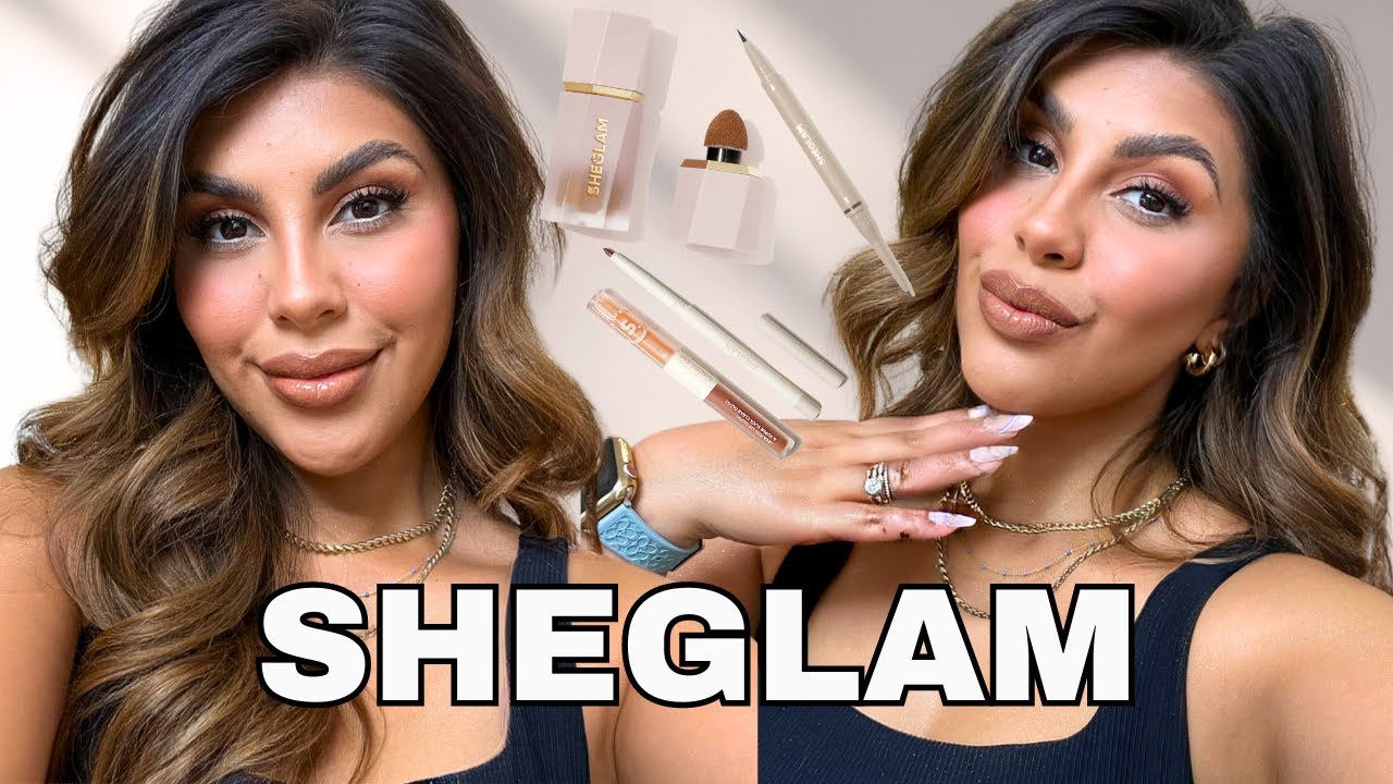 TRYING VIRAL SHEGLAM MAKEUP FOR THE FIRST TIME!! OMG!! IT'S ALL SO ...