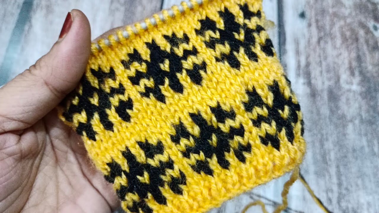 Knitting Graph Pattern #58 | Gents sweater graph pattern - YouTube