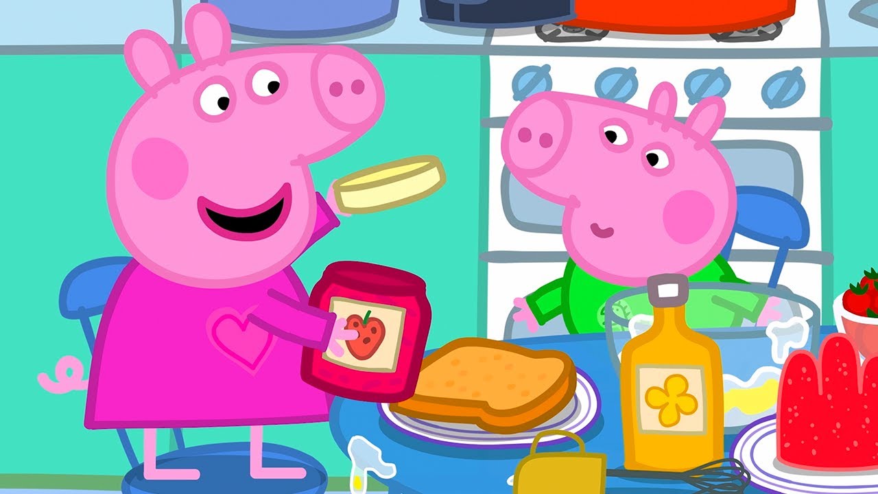 Peppa Pig Makes Breakfast For Mommy Pig 🐷 🍳 Playtime With Peppa - YouTube