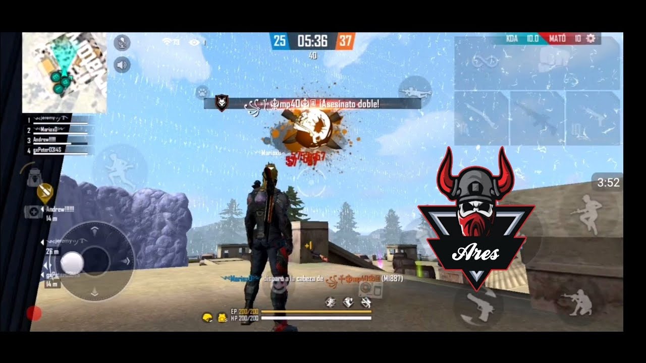 Highlights #2 /Clan Ares Fre Fire - YouTube