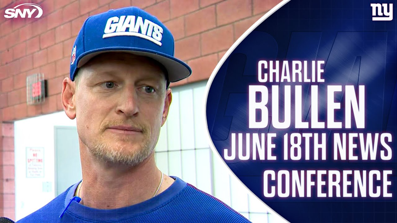 Giants LB coach Charlie Bullen talks Abdul Carter and the linebacker ...