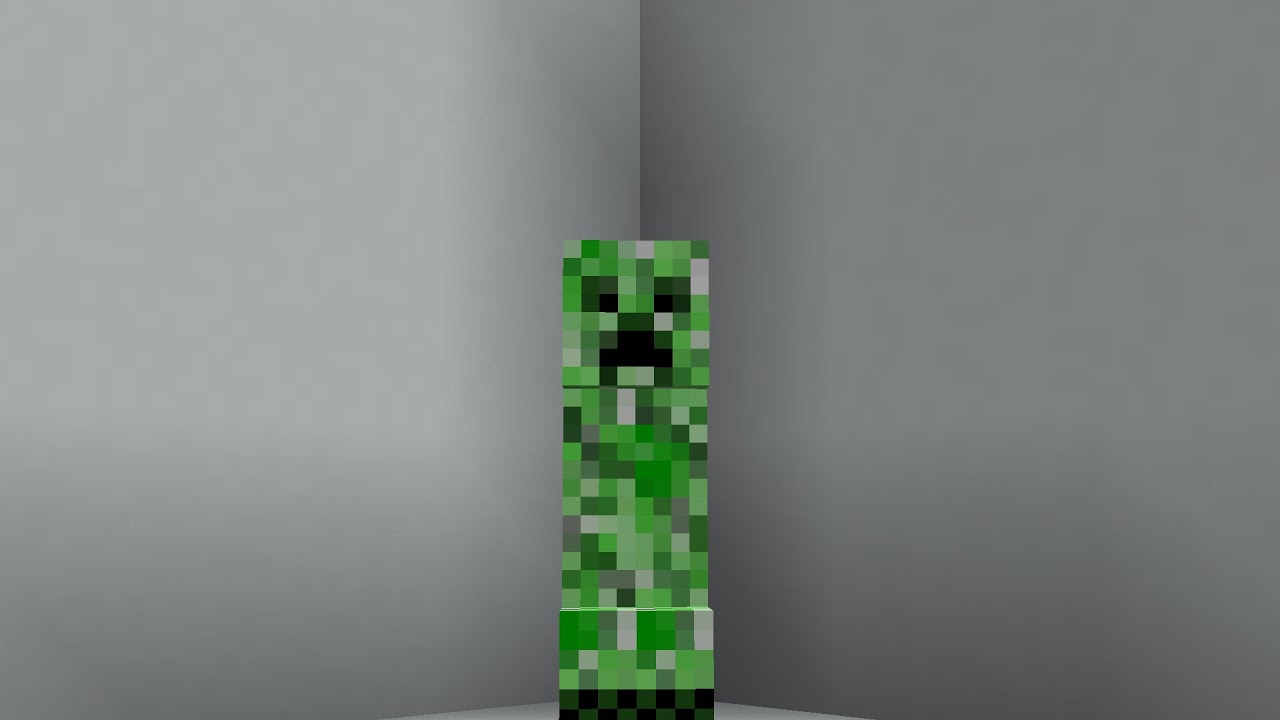 How To Survive Creeper Attacks Without A Shield! - YouTube