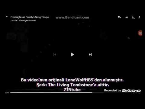 Fine Nights at Freddy's Song / TÜRKÇE ALT YAZILI !!!