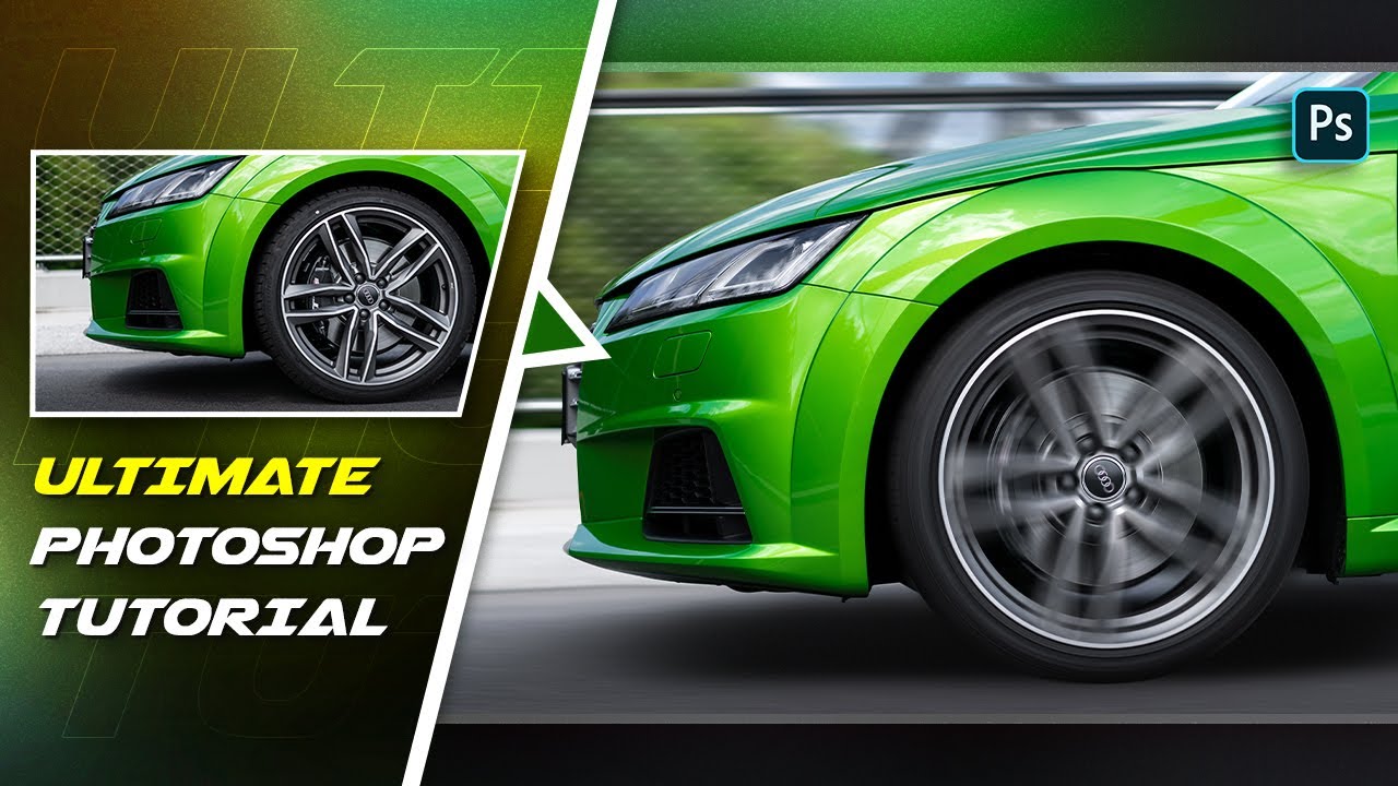 Super Speed Car In Photoshop | Speed Effect | Photoshop Tutorial - YouTube