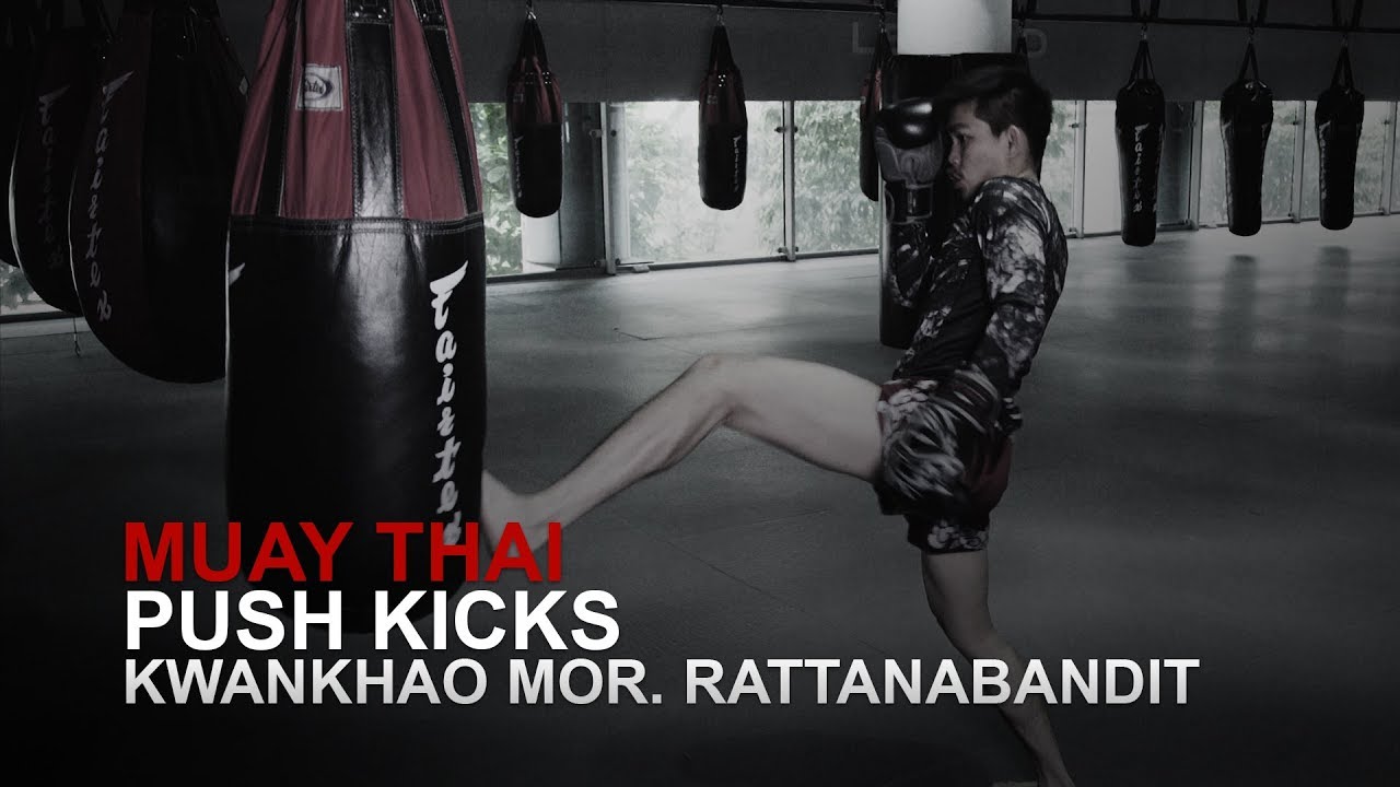 Muay Thai: Push Kicks | Evolve University - YouTube