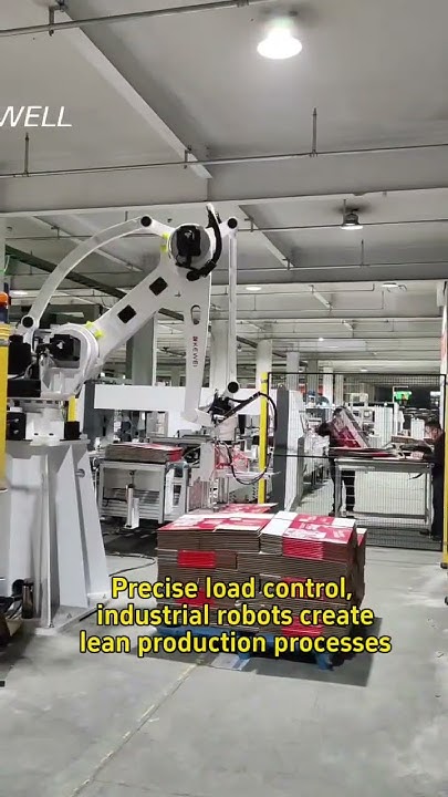 Precise load control, industrial robots create lean production processes #machine # ...