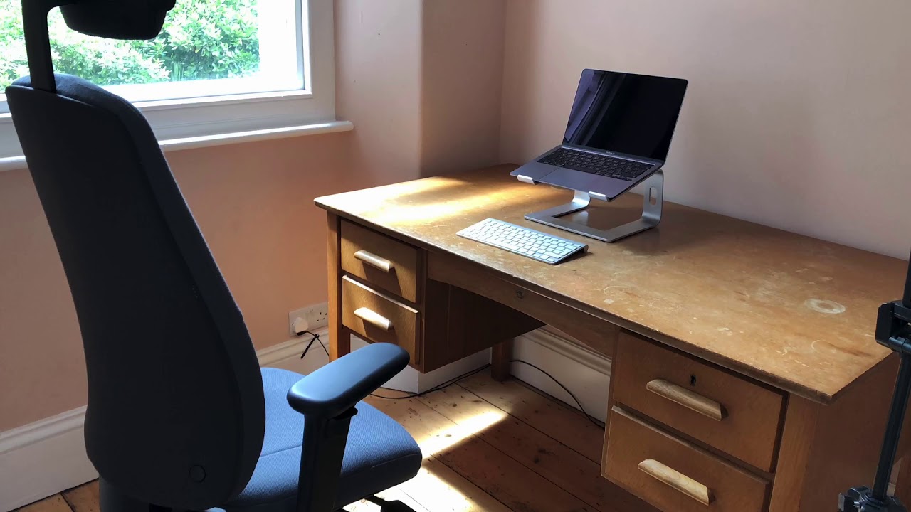 Setting up your work station at home - YouTube